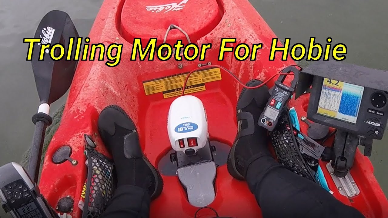 Hobie Kayak Trolling Motor DIY - YouTube