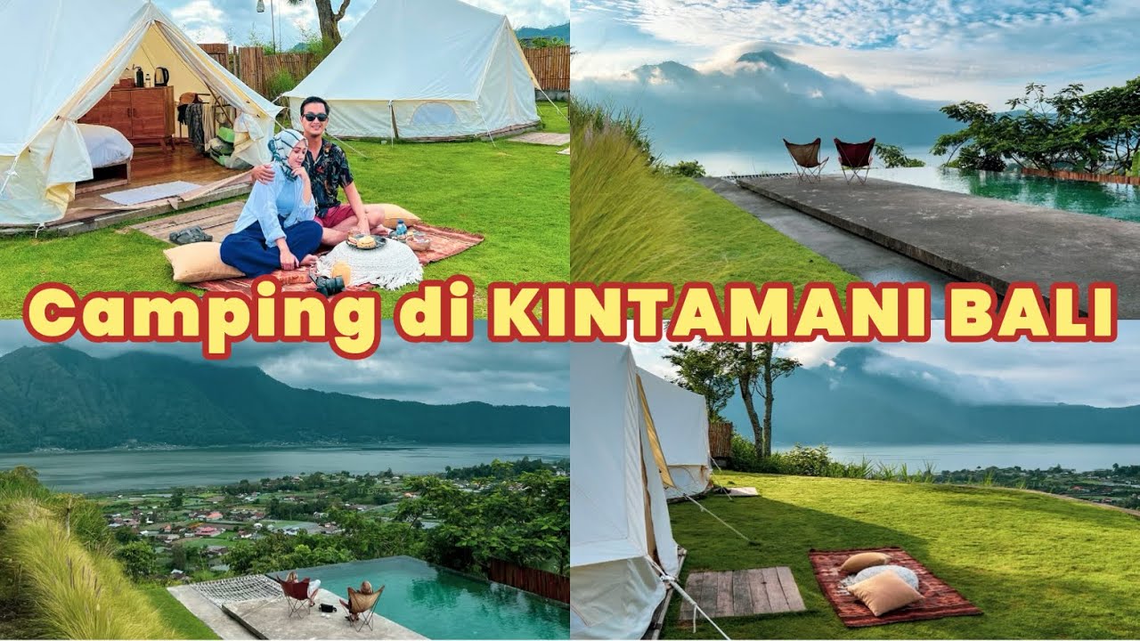 Vlog | SUNRISE HILL CAMP KINTAMANI BALI | view super cantik 750ribu aja ...