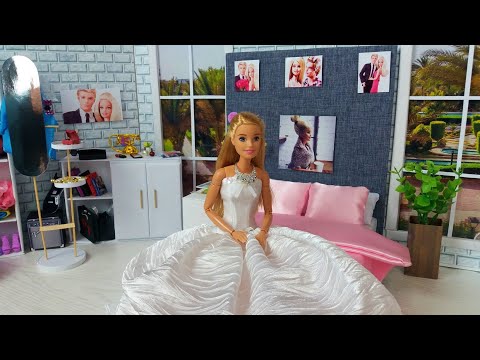 Barbie Ken Boda Mañana Dormitorio Rutina❤️ La vida en una casa de ensueño.