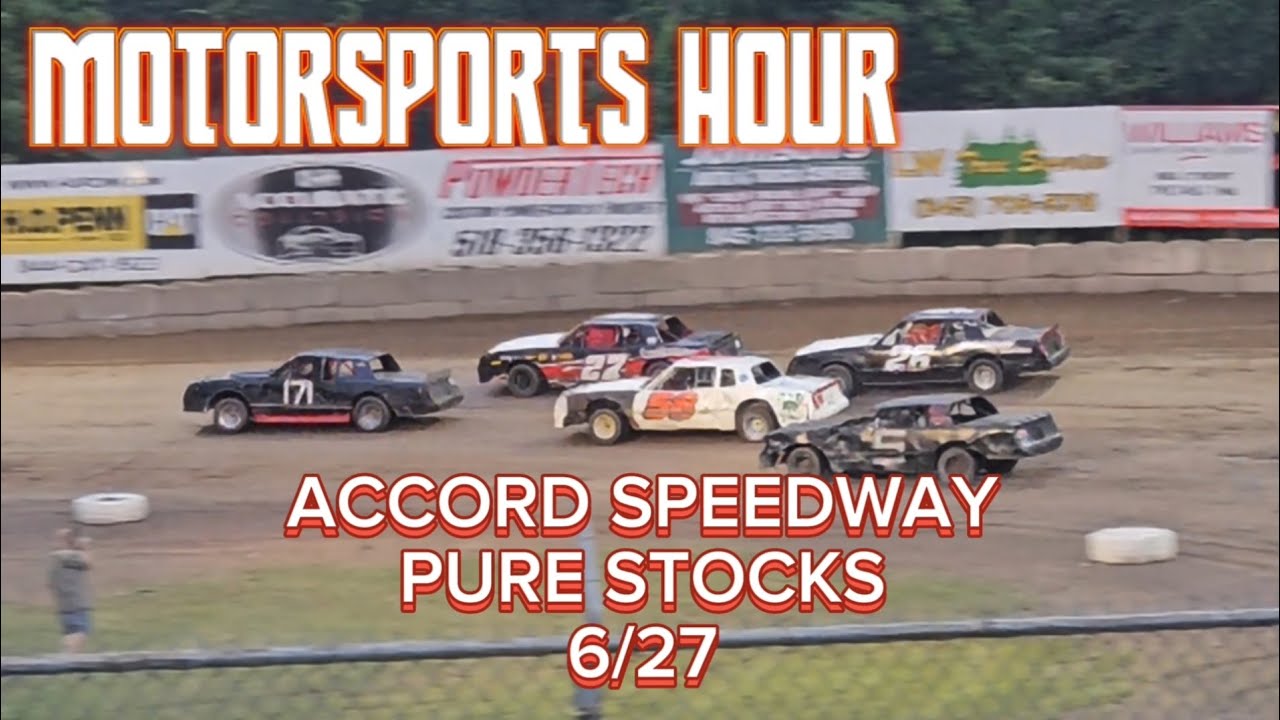 Accord Speedway Pure Stock Action Motorsports Hour Season 3 - YouTube
