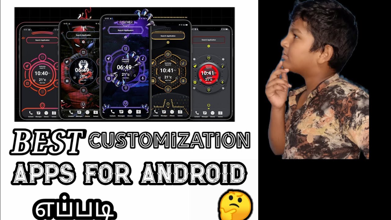 TOP 3 best mobile customisation app for Android . அருமை - YouTube