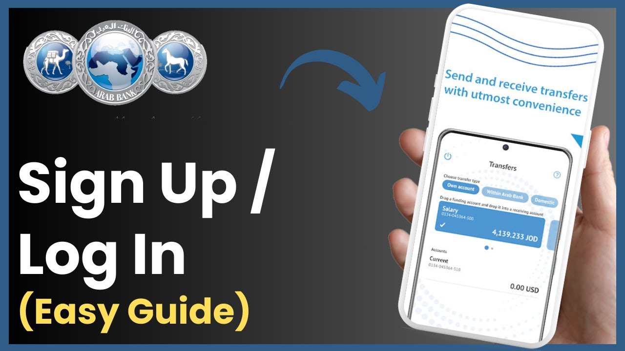 How To Log In Arab Bank Limited | Create Account - YouTube
