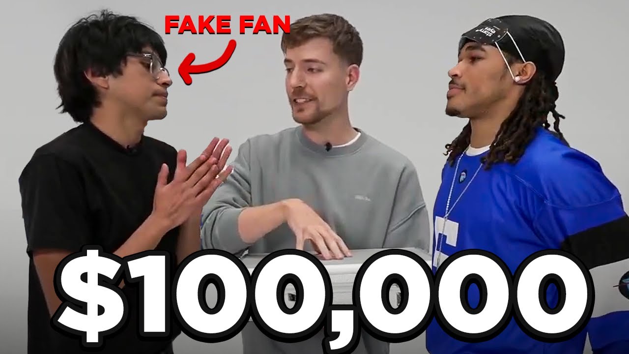 Fake fan SCAMS PlaqueBoyMax And MrBeast For $100,000... - YouTube