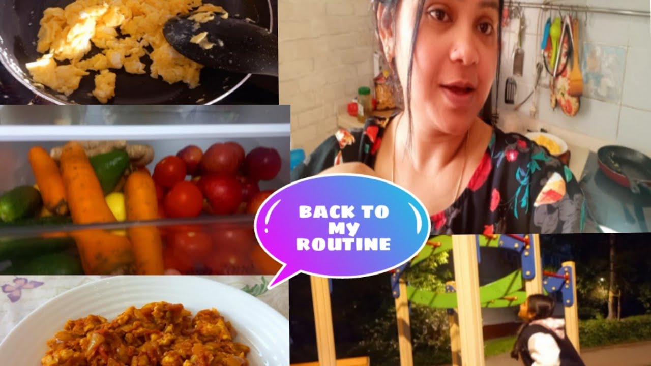 Mix:Back to My Routine |how I manage Daily responsibilities with 2kids ...