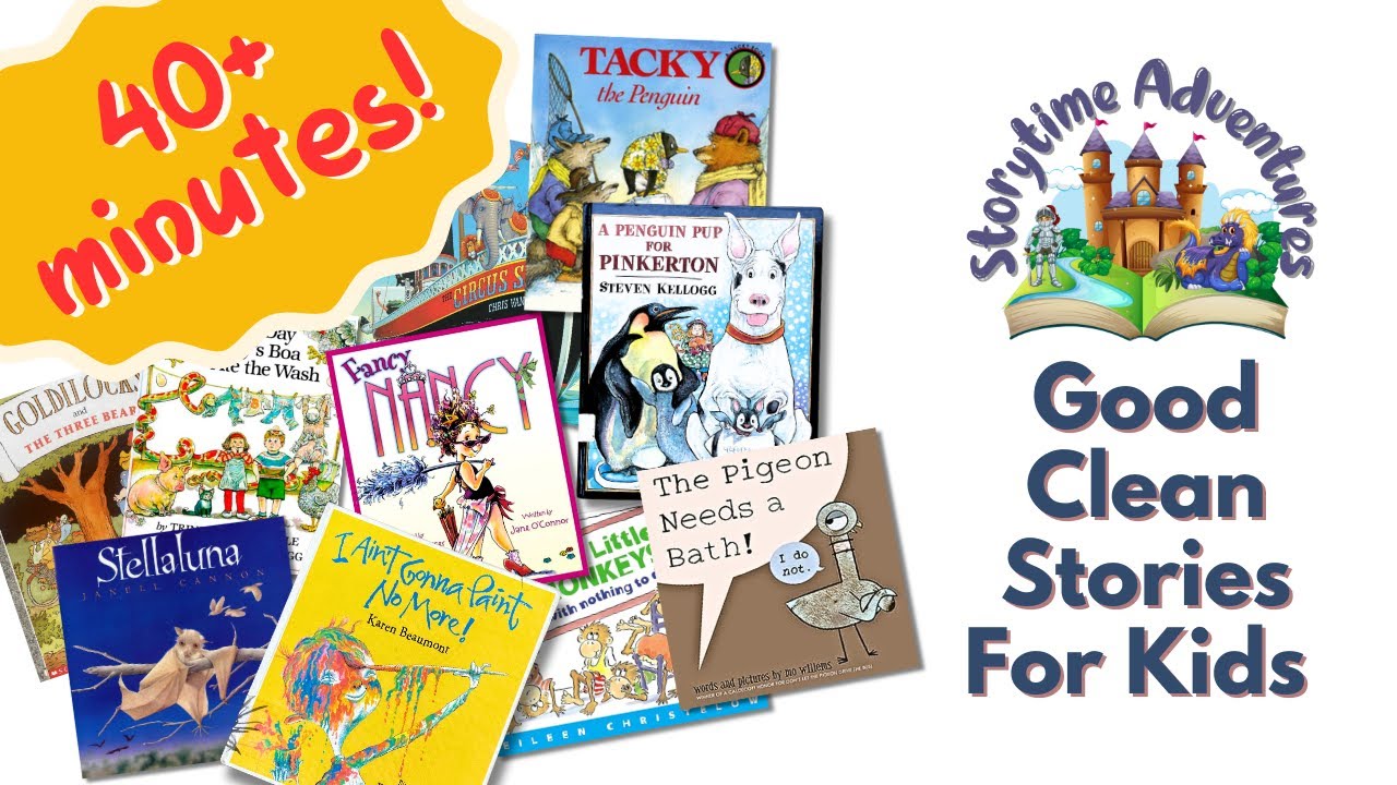 40-Minute Kids Storytime Compilation | 10 Fun and Engaging Read-Aloud ...