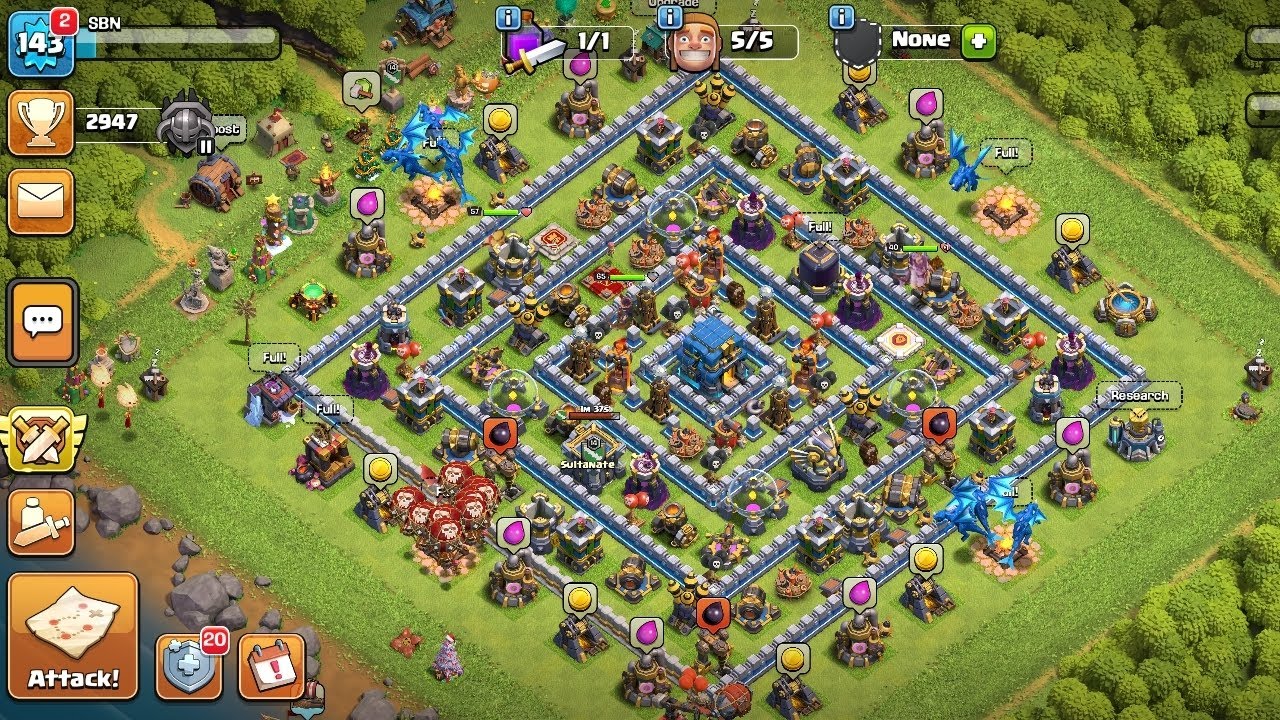 Day 32|| TH12 pr magical items ki baarish|| Clash Of Clans (coc) - YouTube