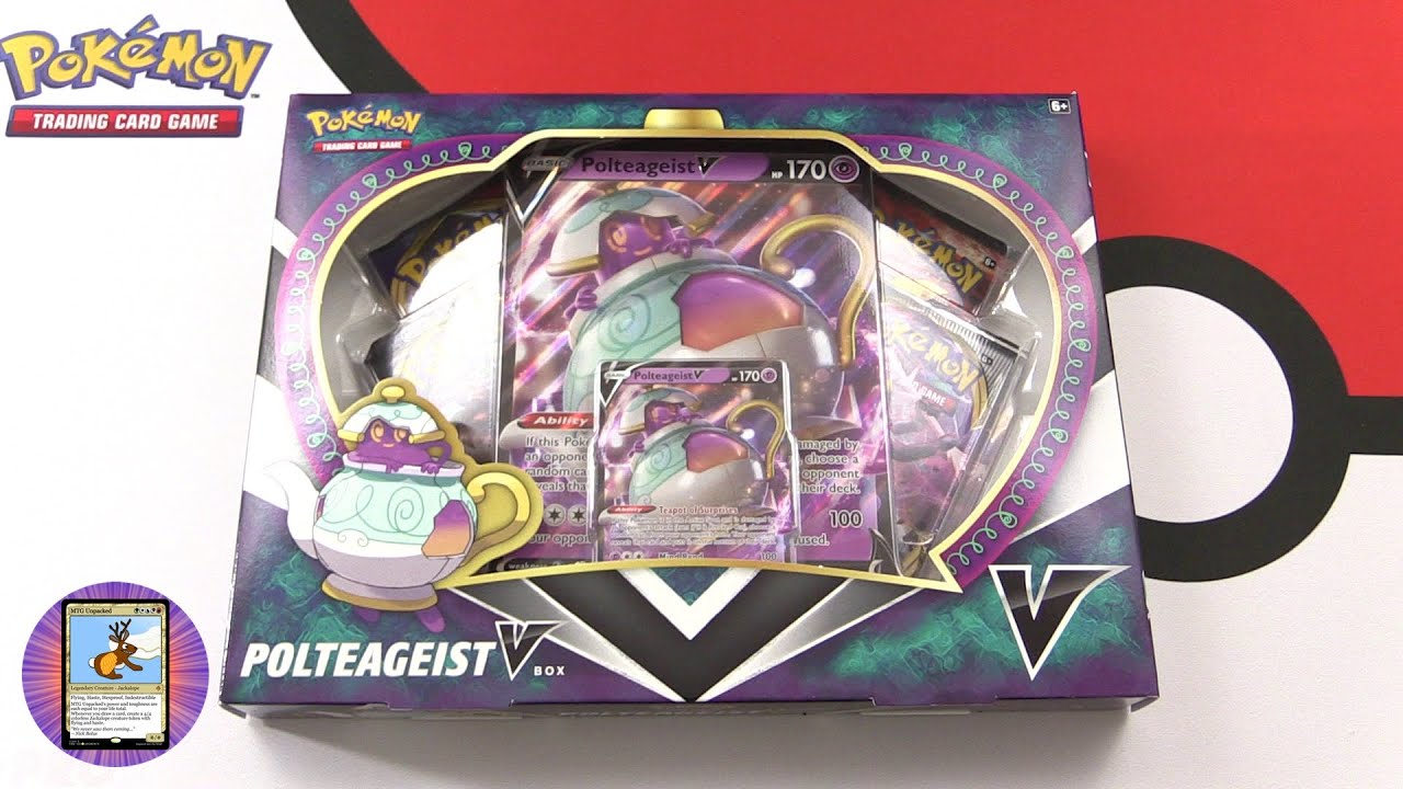 Pokémon Polteageist V Unboxing! - YouTube