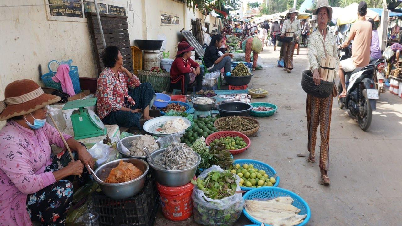 Countryside Food Market Show - Morning Daily Lifestyle & Activities ...