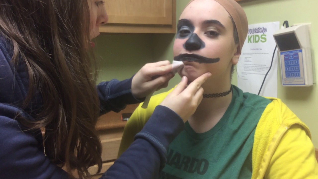 Hyena Makeup Tutorial part5 - YouTube