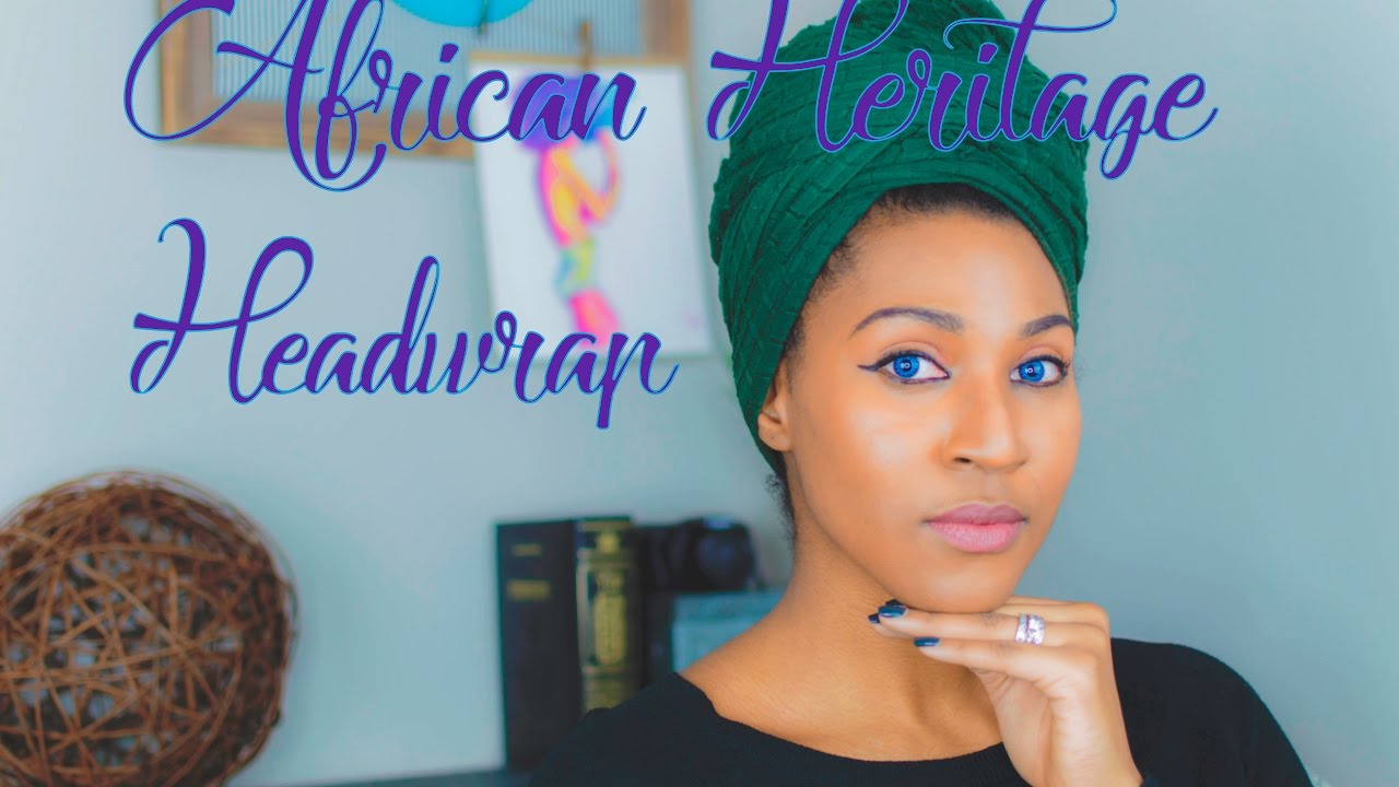 AFRICAN HEADWRAP TUTORIAL! - YouTube
