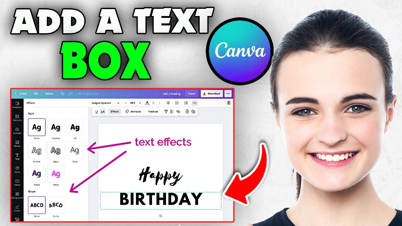 How to Add a Text Box in Canva (2026) - YouTube