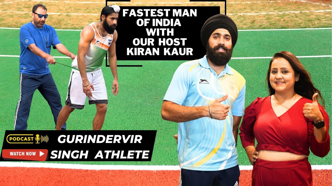 Fastest Man Of India | Gurindervir Singh | Athlete | Running ...