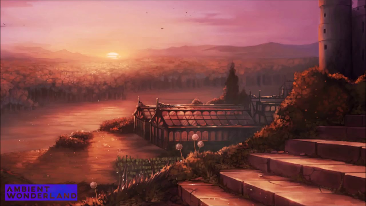 Sunset Over Hogwarts - YouTube