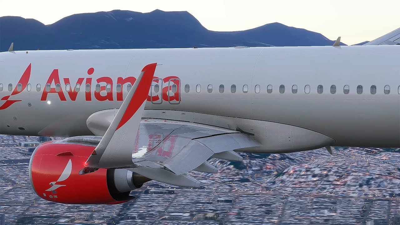 Avianca airbus A320Neo - YouTube