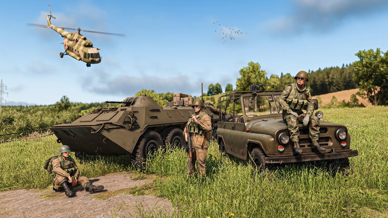 ARMA Reforger Base Building & Defense! - YouTube