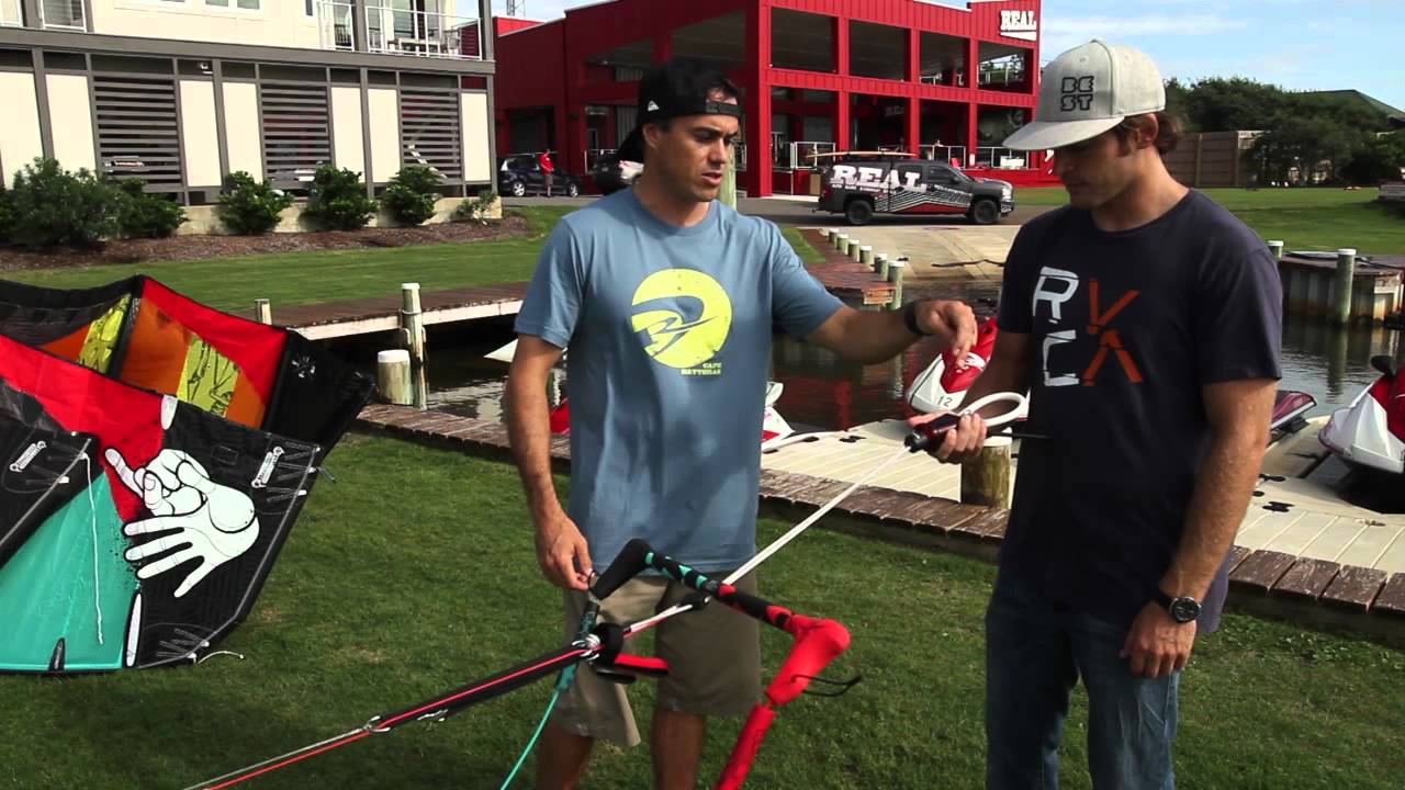 2013 Best Kiteboarding Redline Control Bar Review - YouTube