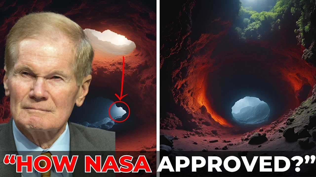 NASA Confirms: Underground Caves on the Moon! - YouTube