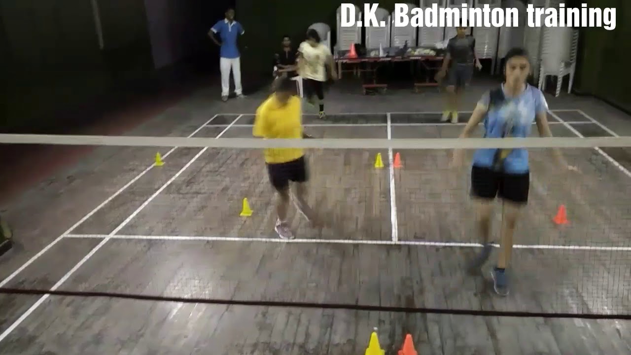 Badminton exercise || speed & agility training || beginners - YouTube