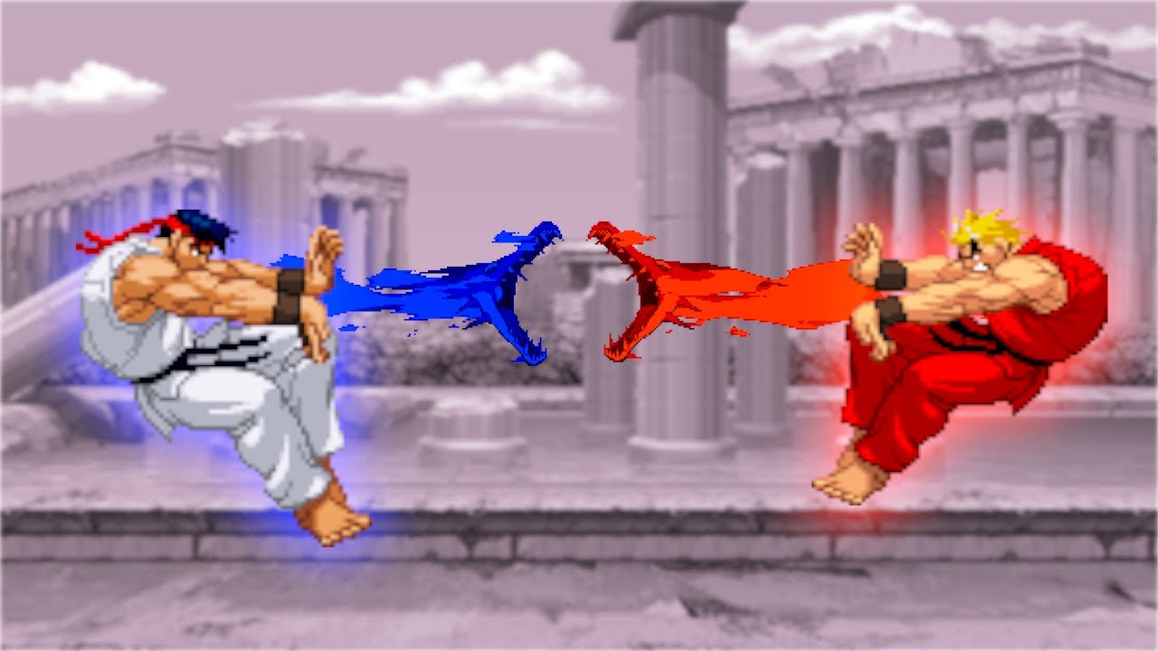 ULTIMATE RYU VS KEN! - YouTube