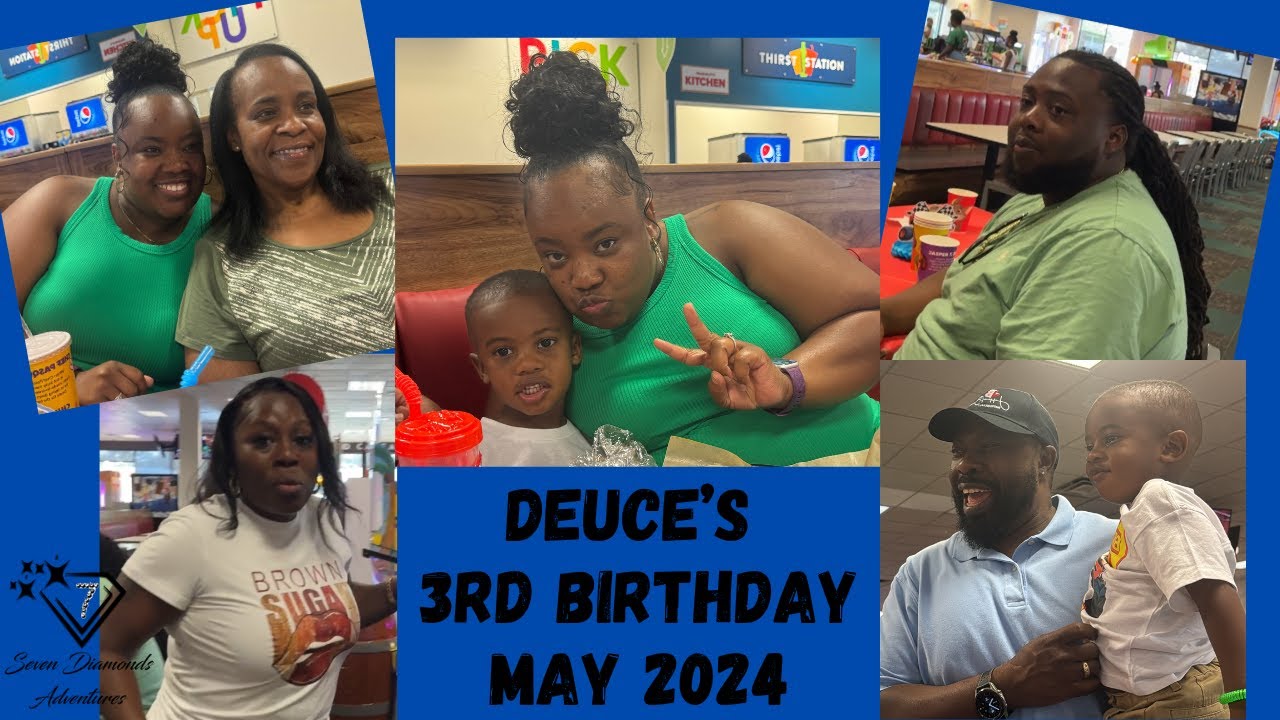 DEUCE'S 3RD BIRTHDAY CELEBRATION! MY NEPHEW! - YouTube
