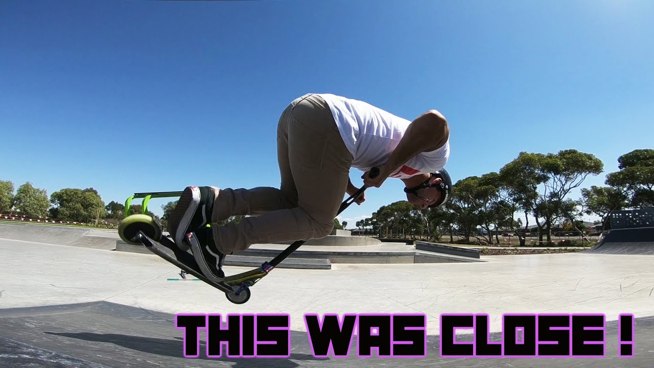 HOW NOT TO BACKFLIP ON A SCOOTER ! - YouTube