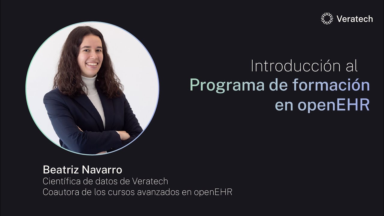 Introducción al Programa de formación en openEHR - YouTube