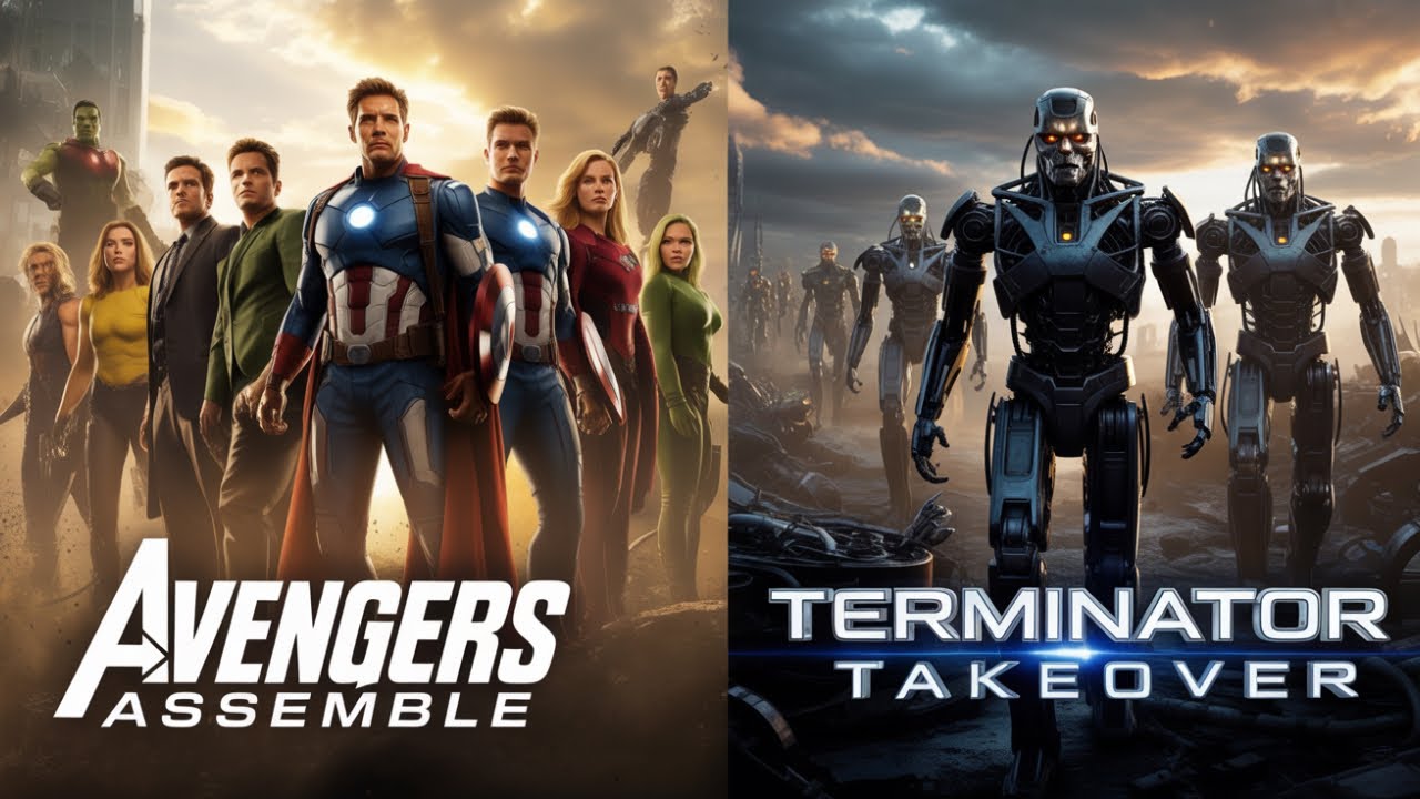 AVENGERS vs TERMINATOR: Ultimate Crossover Showdown! 🤖🔥 - YouTube
