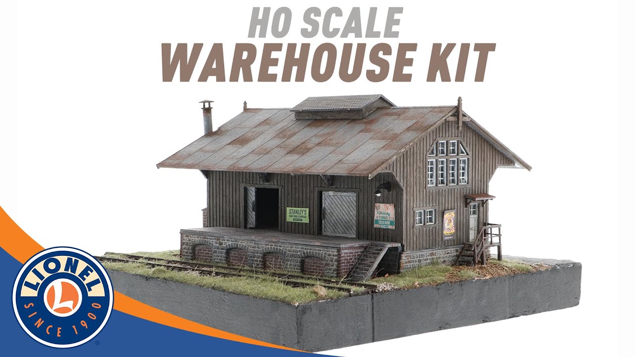 HO Warehouse Kit - YouTube