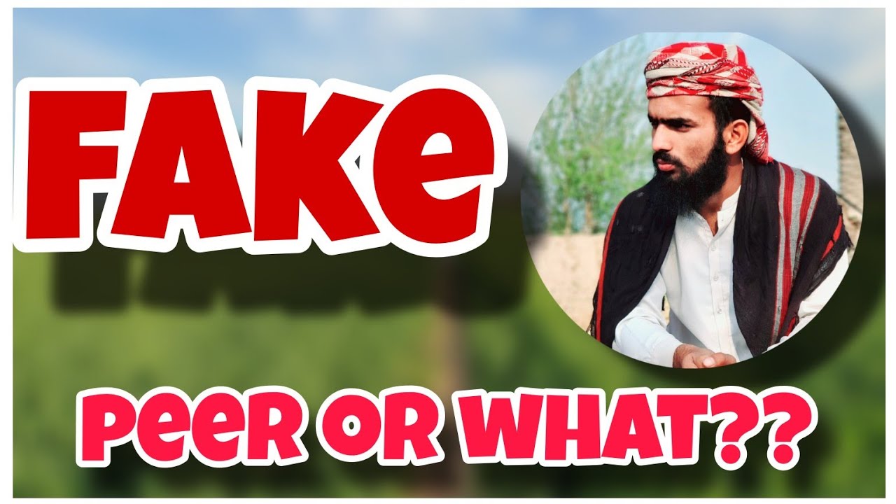 Reality of fake peer sb | Comedy video | Anees Rehman - YouTube