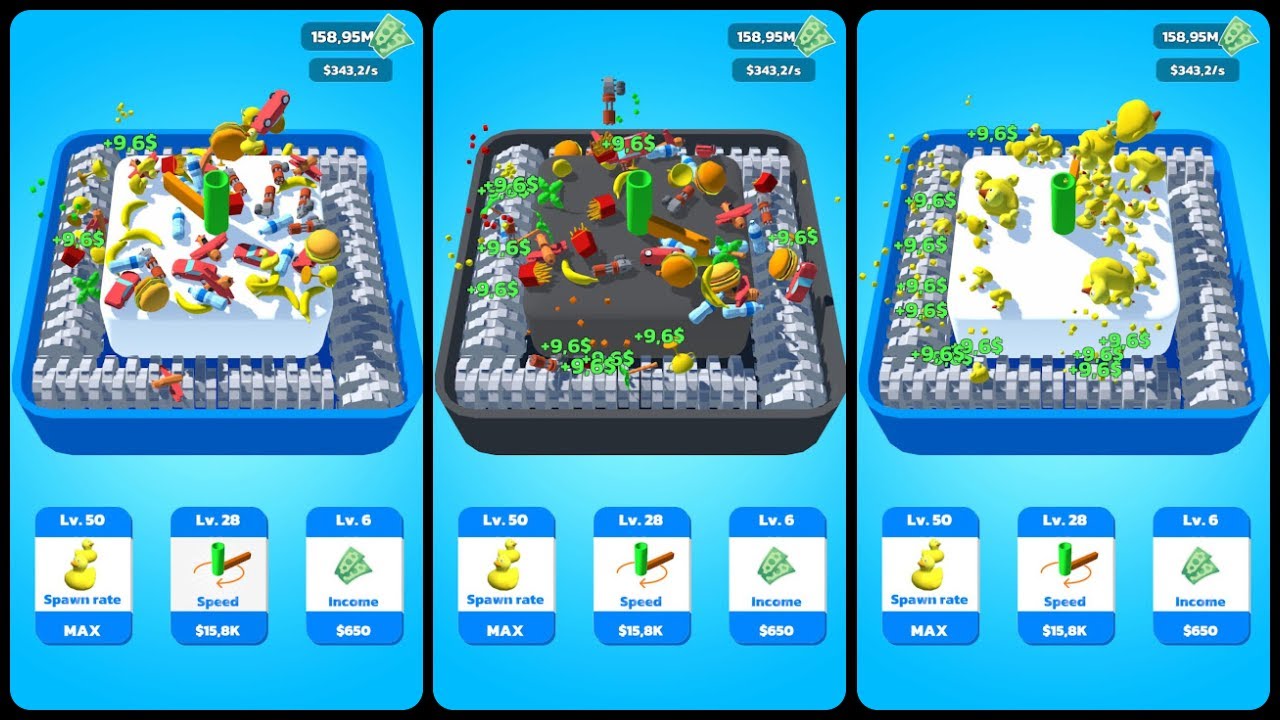 Shape Factory Idle Gameplay Video - YouTube