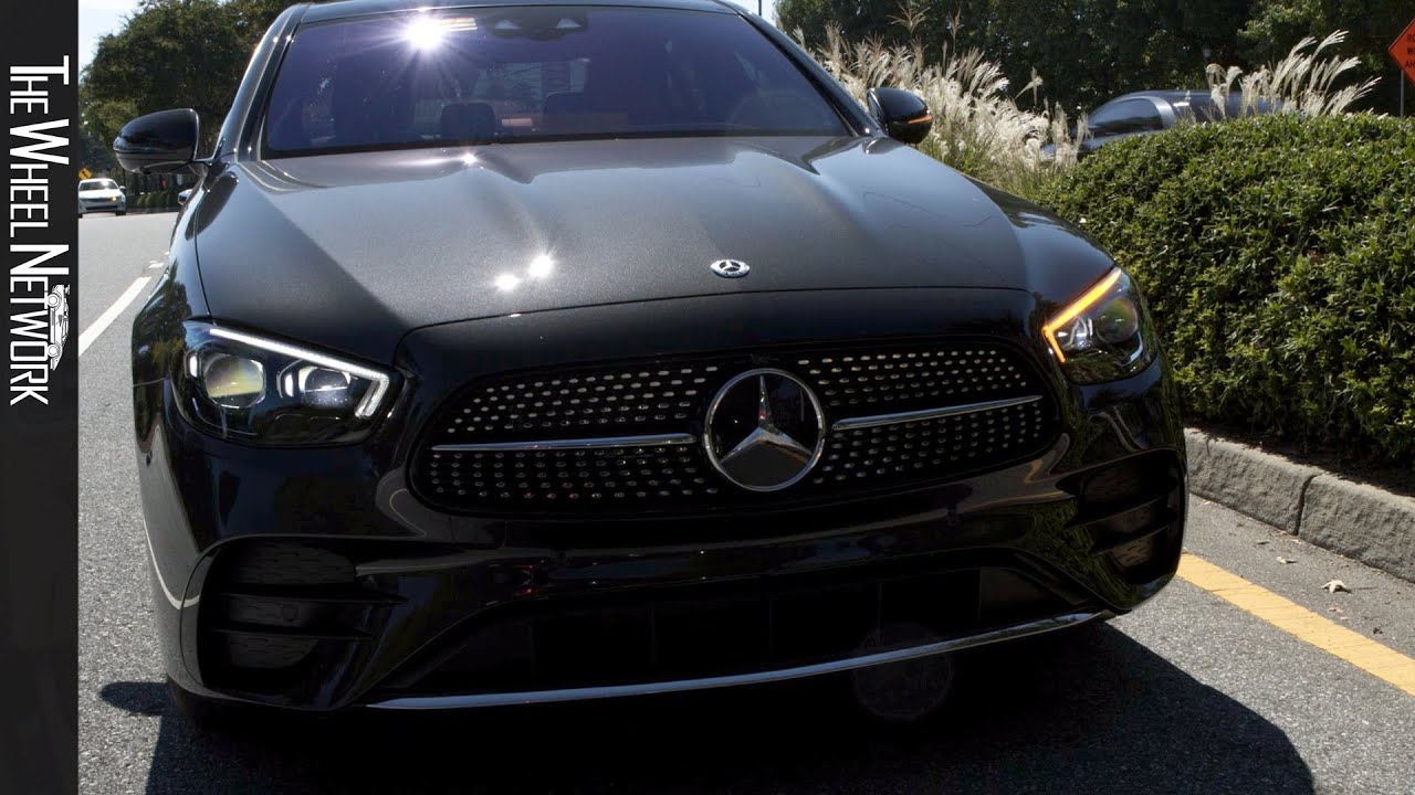 2021 Mercedes-Benz E450 4MATIC Sedan | Driving, Interior, Exterior (US ...