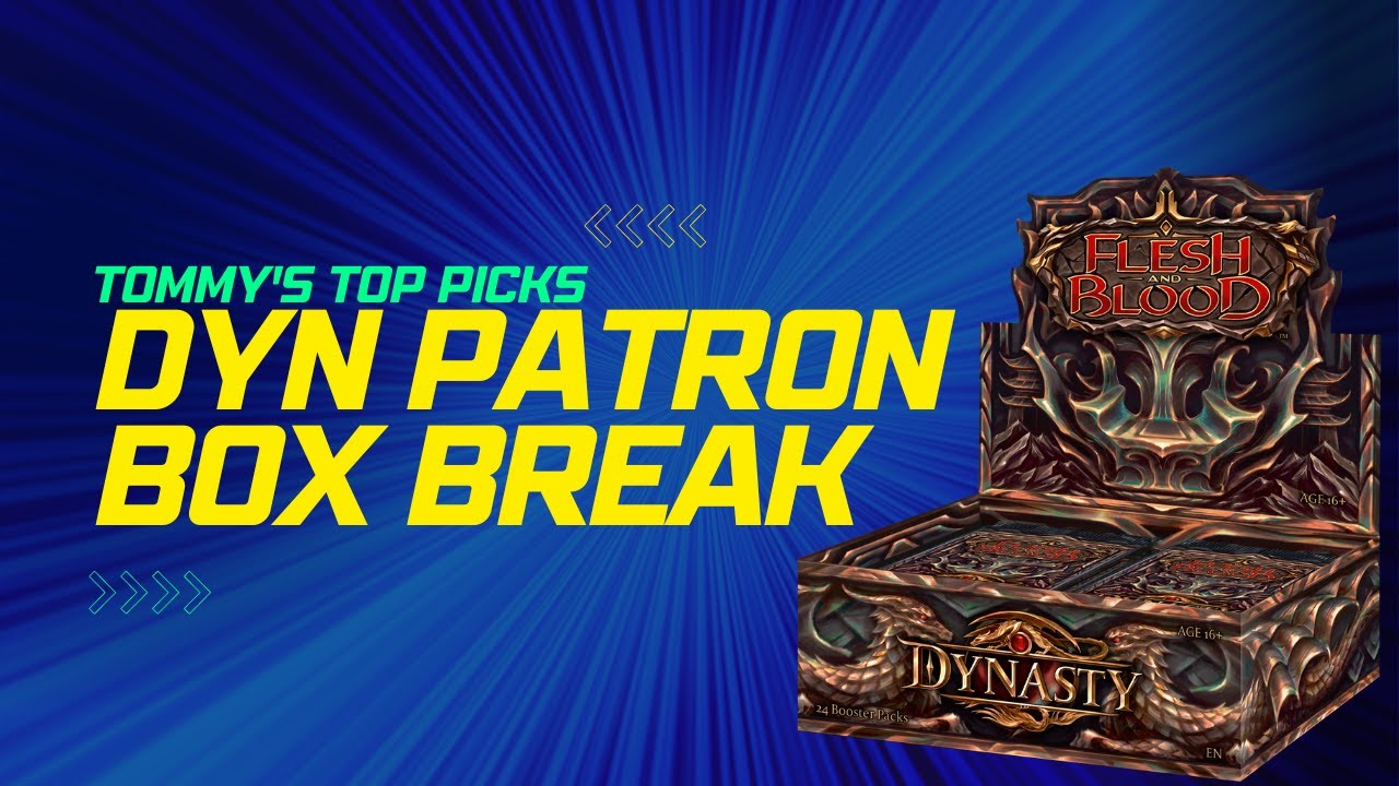 Dynasty Patron Box Break - YouTube