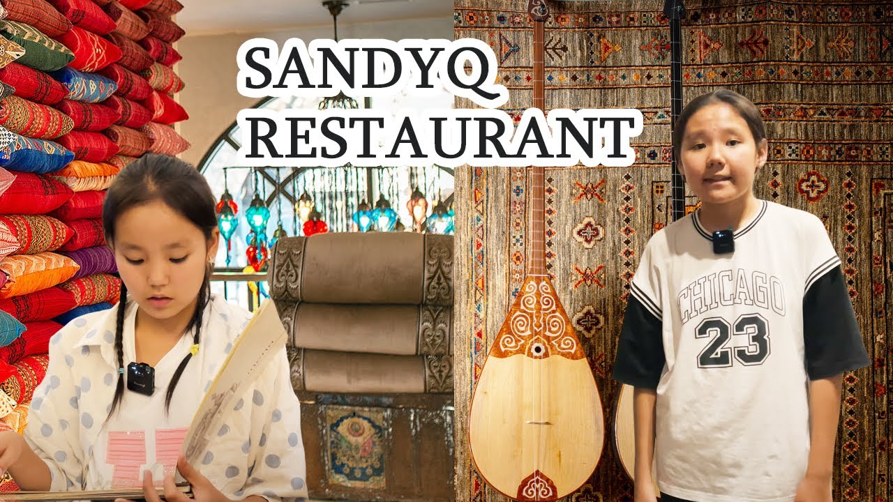 Traditional Kazakh Cuisine | Restaurant Sandyq - Unique interior - YouTube