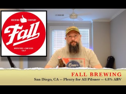 Fall Brewing Plenty for All Pilsner Beer Review - Stone Sour Through ...