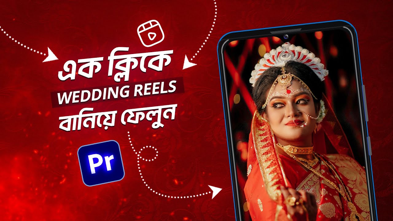 How to Create Wedding Reels Video in Premiere Pro - YouTube