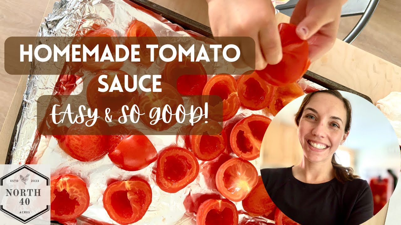 Making and Storing Tomato Sauce - YouTube