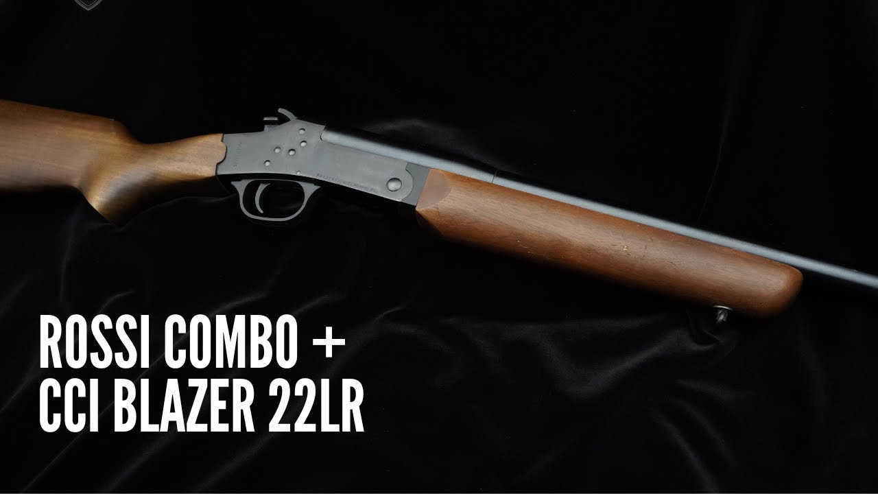 Rossi combo - Teste de tiro com cano 22lr e munição CCI blazer #rossi # ...