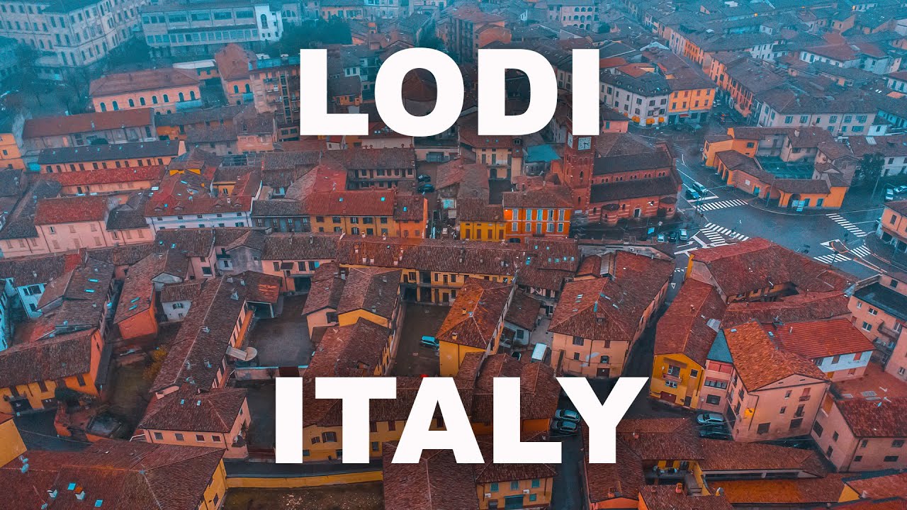 Lodi, Lombardy, Italy Aerial view 🇮🇹 [4k] Italy Skyline - YouTube