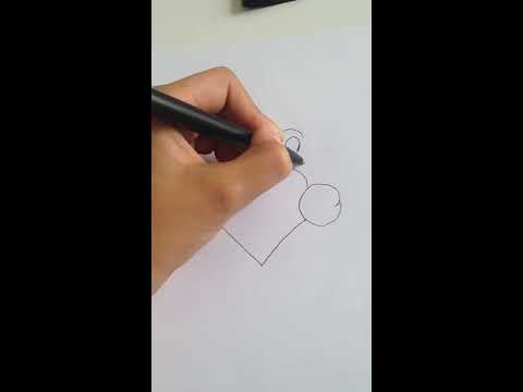 Kolay şirin panda çizimi