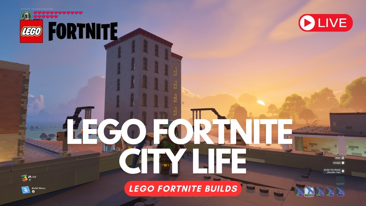 LEGO Fortnite City Life - YouTube
