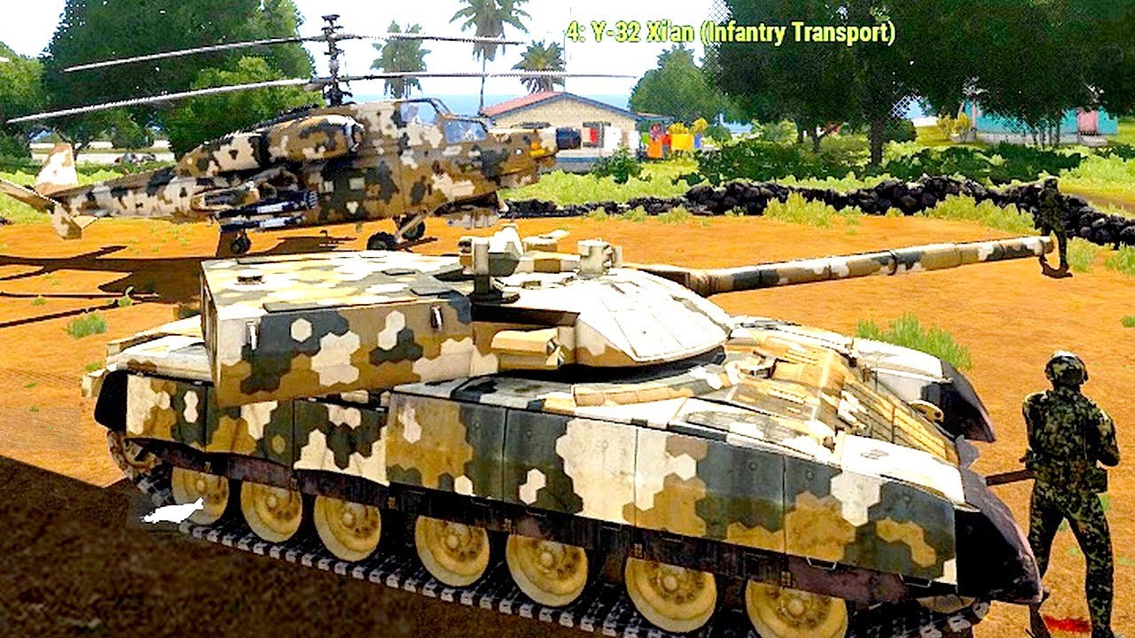 ARMA 3 | T - 100 Varsuk Tank | PC Playgame | Tank | Helicopter | Nerf ...