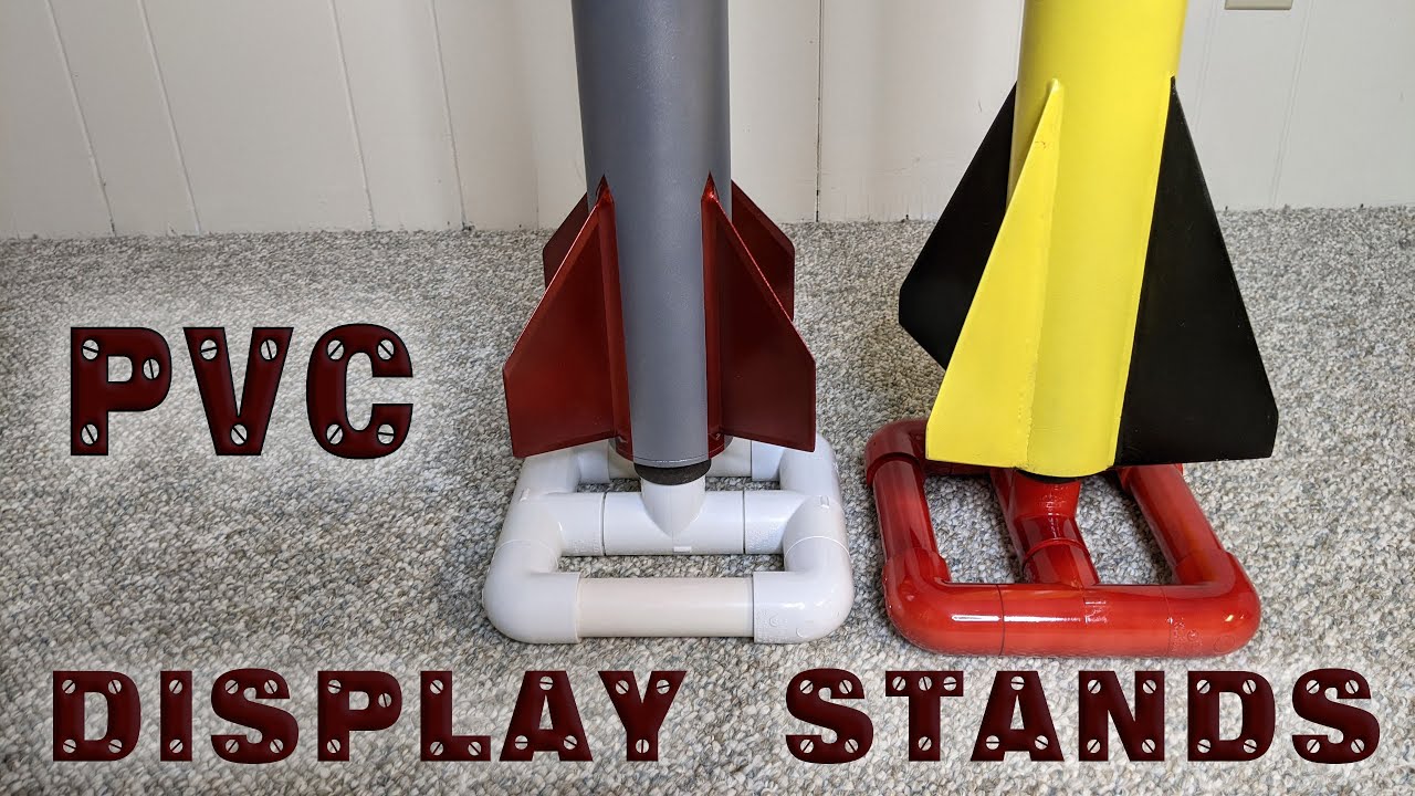 Build a PVC Rocket Display Stand in Minutes! - YouTube