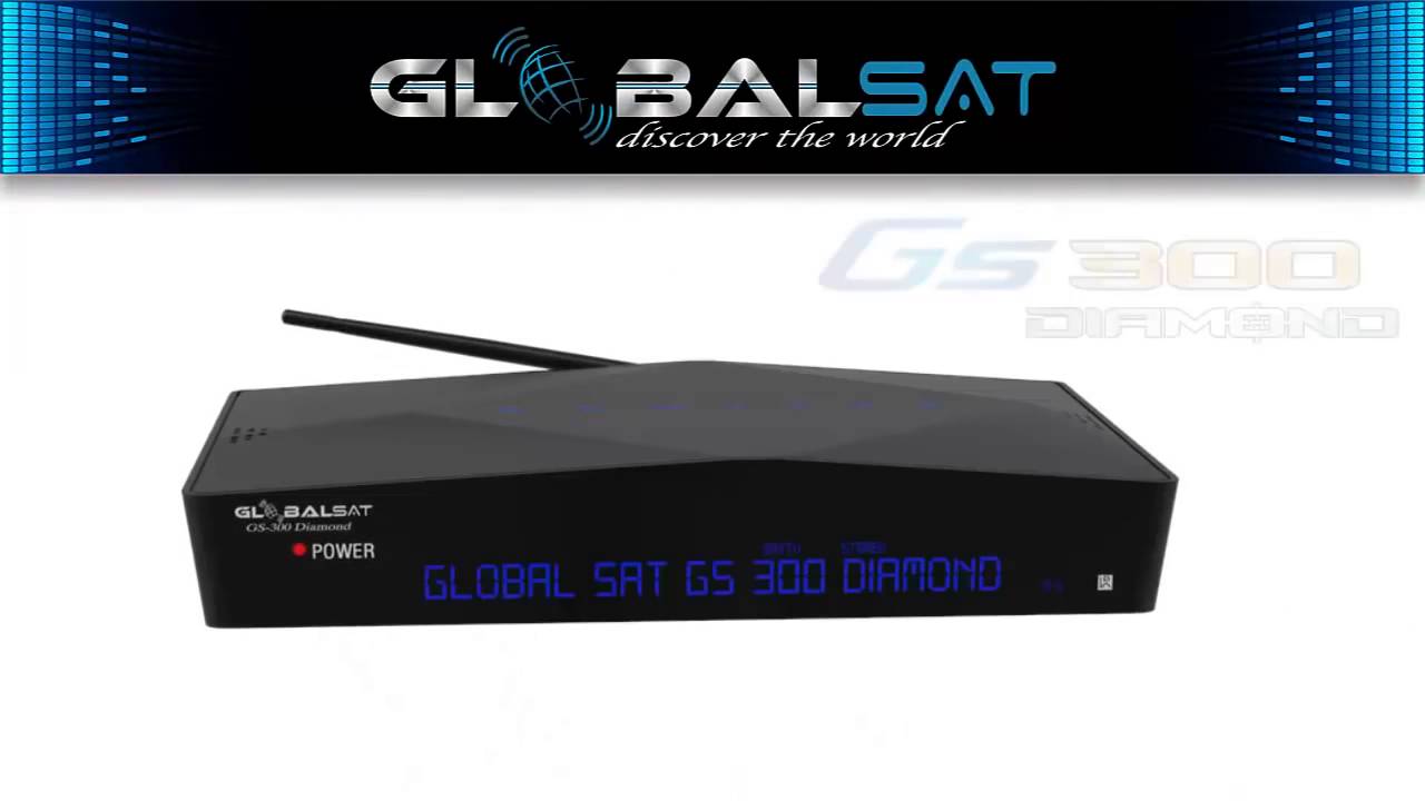 Globalsat Gs 300 Diamond #Lançamento 2016 - YouTube