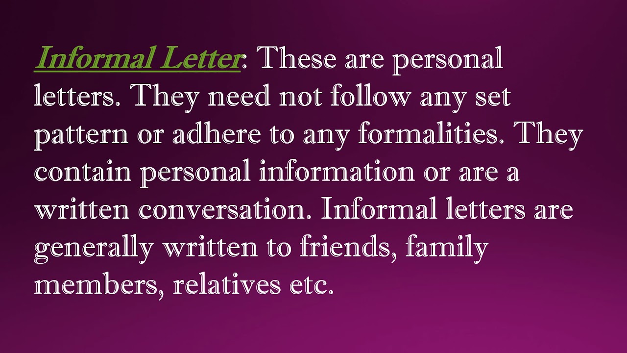 English_Class6_letter Writing. - YouTube