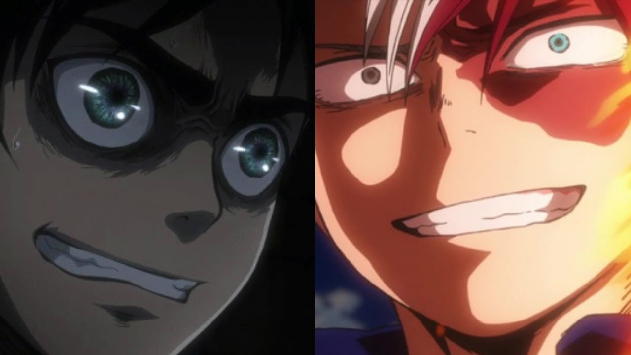 When Shoto Todoroki and Eren Jaeger share the same voice actor - YouTube
