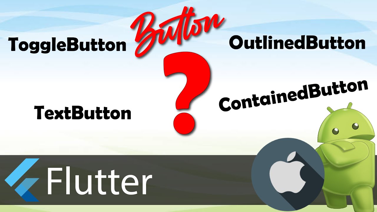 Tipos de botões no Flutter, diferenças, quando e onde usar cada um ...