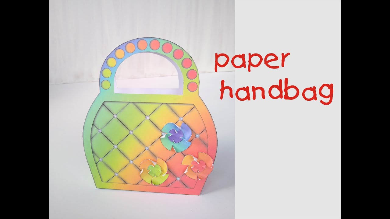 JSC, kids papercraft, paper handbag, modele dla dzieci, papierowa ...