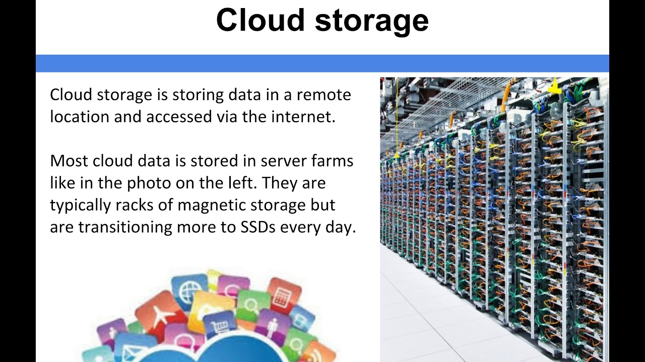 Computer Architecture - Cloud Storage - YouTube