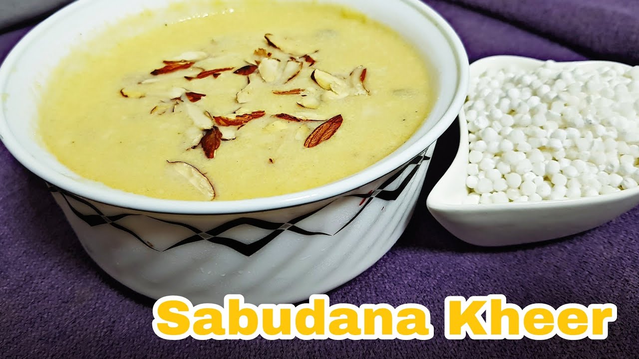 Sabudana kheer Recipe//sabbakki Payasa /How to make sabudana kheer ...