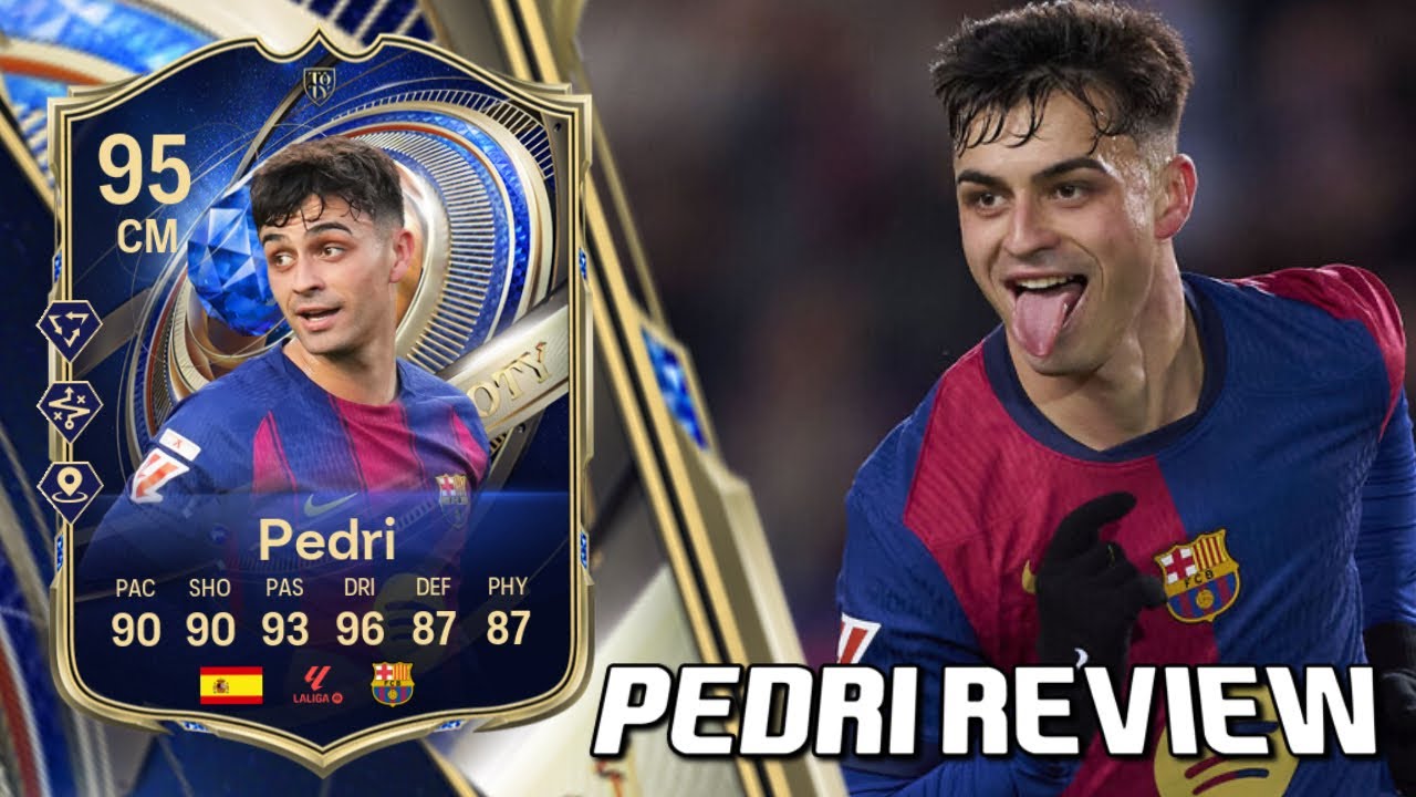 FC 26 | 95 PEDRI TOTY PLAYER REVIEW | BEST MIDFIELDER IN THE GAME? 🔥 ...